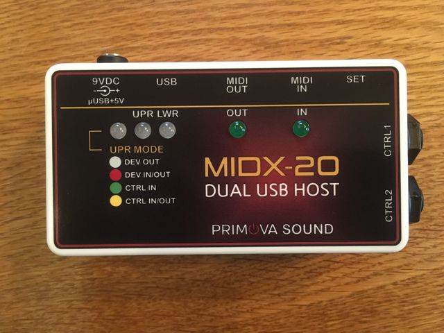 PRIMOVA MIDX-20 Dual Roland USB MIDI Converter / Ctrl Interface - Page 2