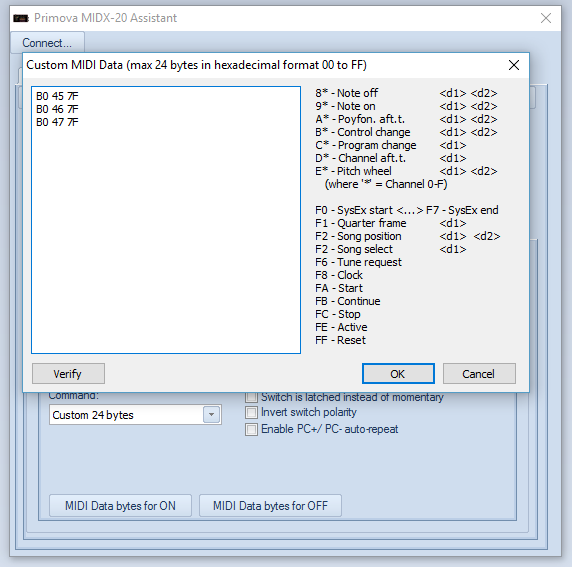 PRIMOVA MIDX-20 Dual Roland USB MIDI Converter / Ctrl Interface - Page 8